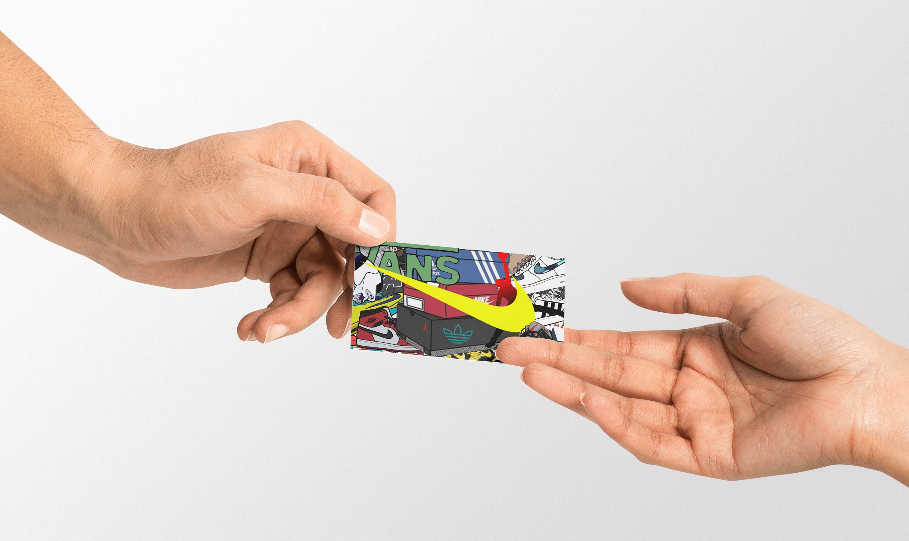 Sneaker Business Card, Shoe Business Card for Sellers/resellers - Etsy ...