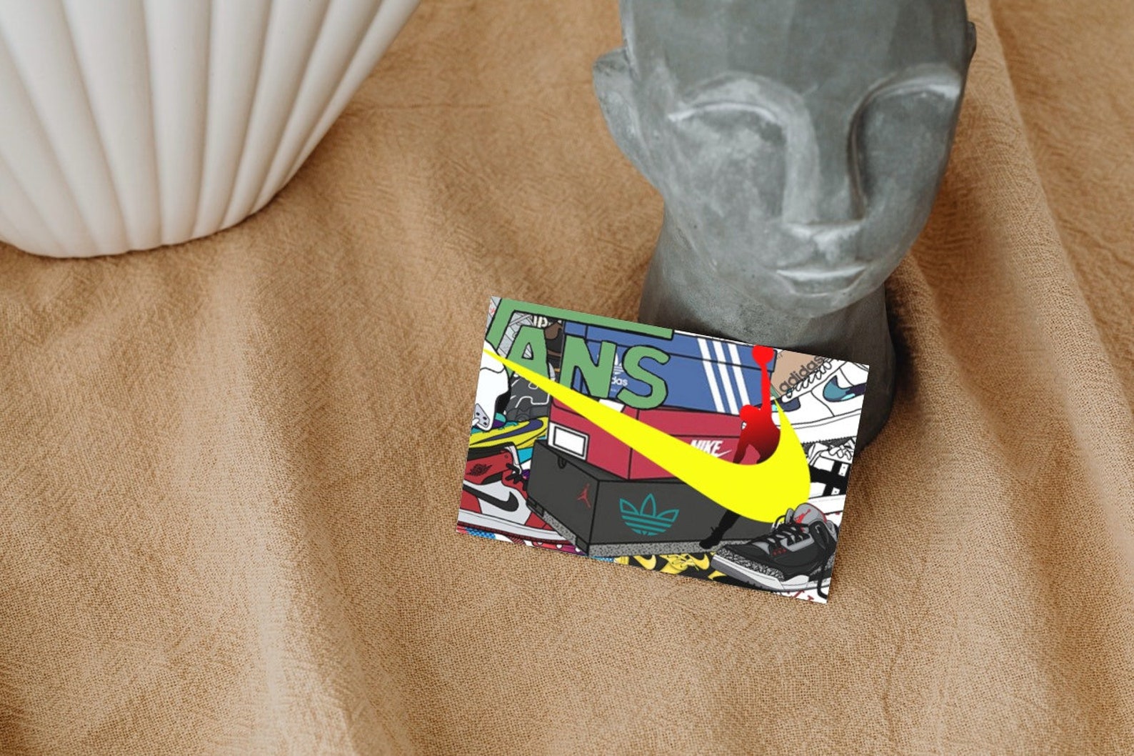 Sneaker Business Card, Shoe Business Card for Sellers/resellers - Etsy ...