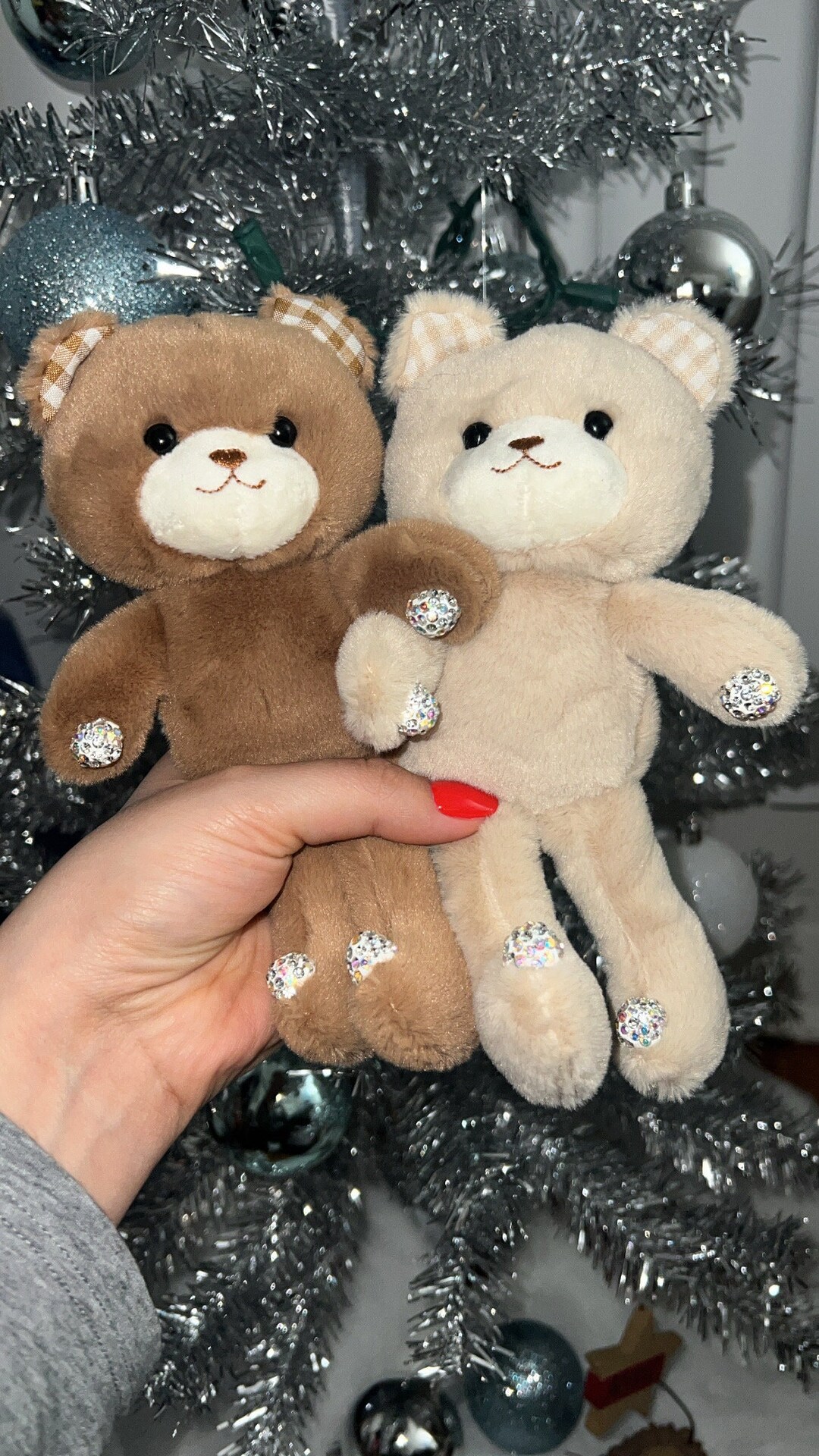 Mini Teddy Key Chains Teddy Bears Mini Christmas - Etsy