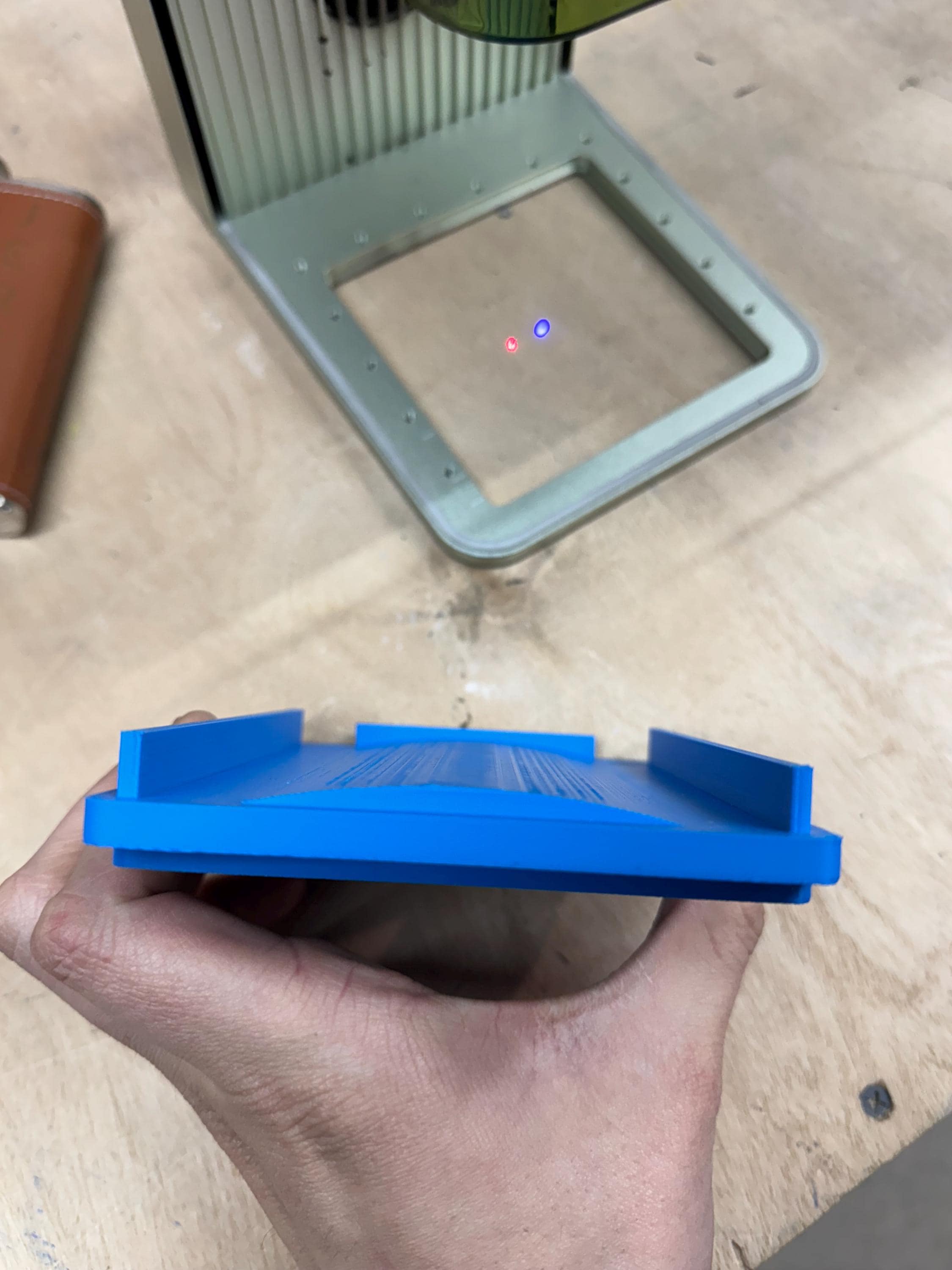 Xtool F1 Metal Flask Jig-3d Printed Laser Jig-xtool F1 Jig Fiber Jig ...