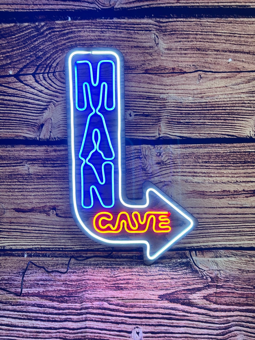 LED Neon Man Cave Sign | Bar LED Neon Sign|led Neon Light | Garage Led ...