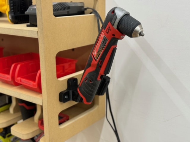 5 Slot Cordless Drill/tool Holder-workshop Organizer-tool Storage-wall ...