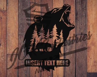 Cabin in the Woods - Customizable - DXF and SVG - Digital Download ...