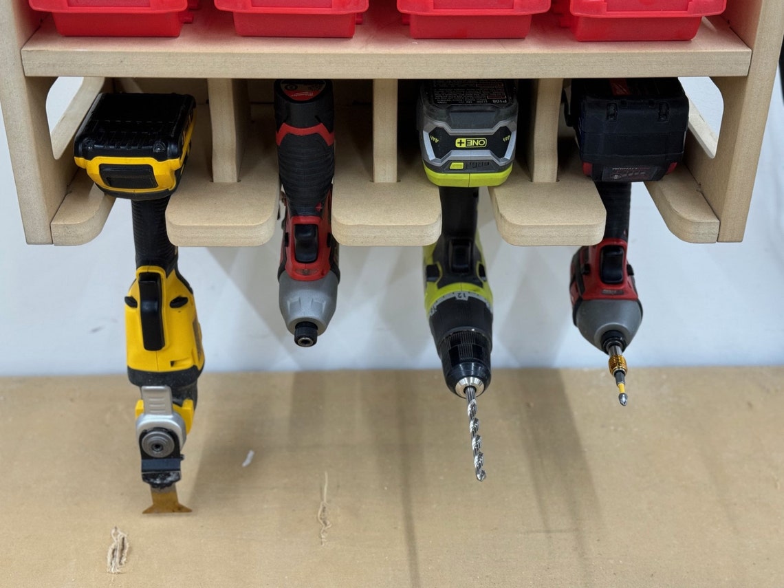 4 Slot Drill and Tool Holder Cnc Files-cnc Router Files-power Tool ...