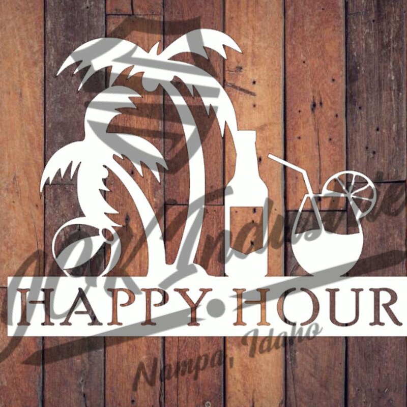 Happy Hour Signs - Etsy