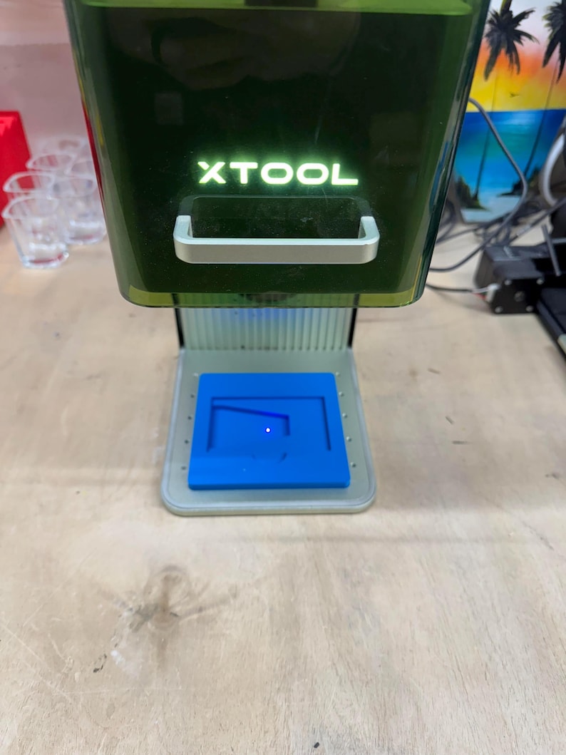 Xtool F1 Metal Wallet Jig, 3D Printed Double-sided Laser Engraving - Etsy