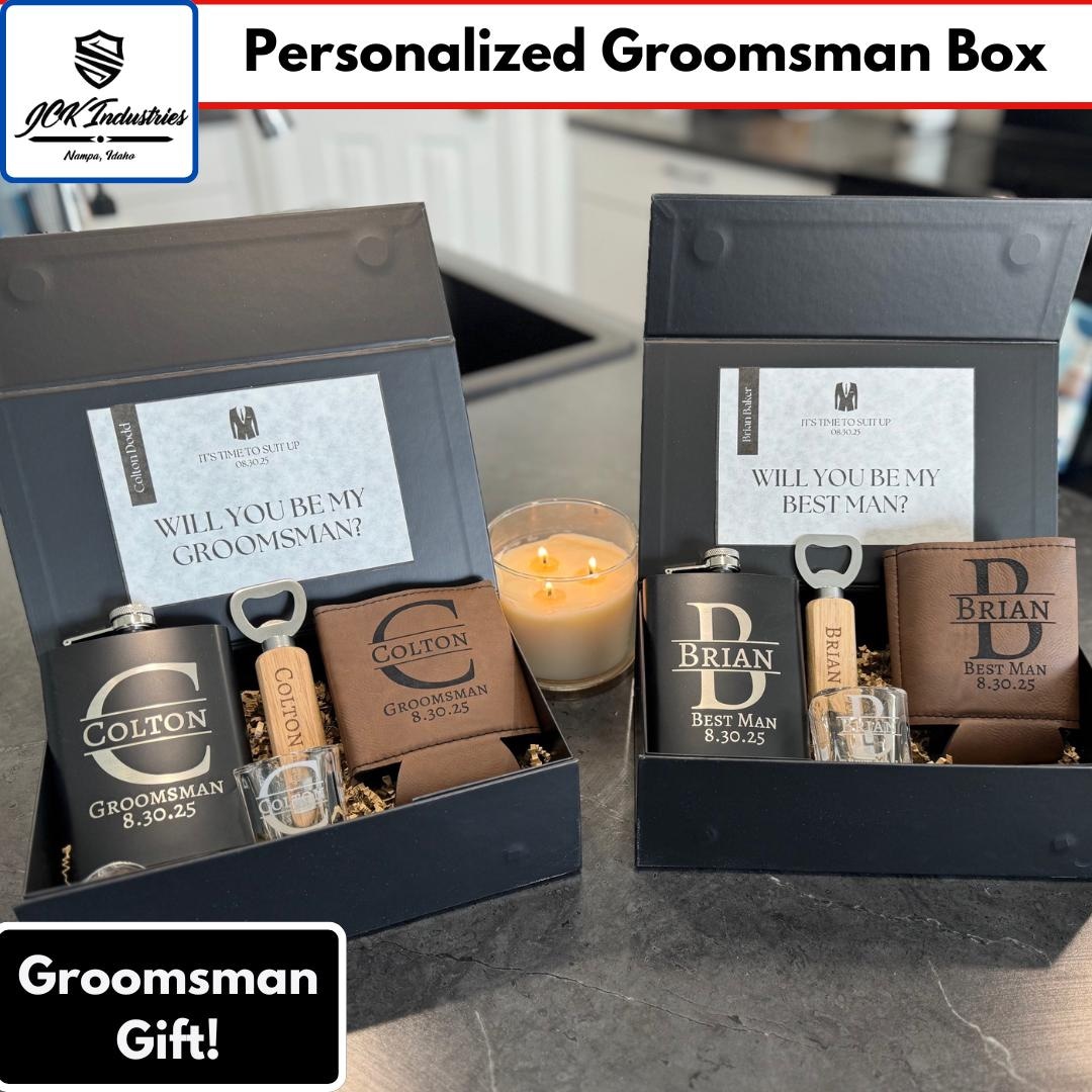 Groomsmen Proposal Box, Groomsmen Box, Groomsman Gift, Groomsmen Gifts ...
