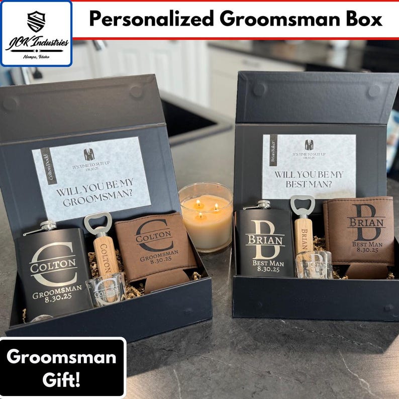 Groomsmen Proposal Box, Groomsmen Box, Groomsman Gift, Groomsmen Gifts ...