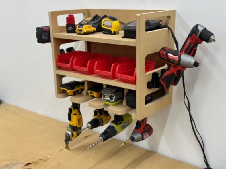 4 Slot Drill and Tool Holder Cnc Files-cnc Router Files-power Tool ...