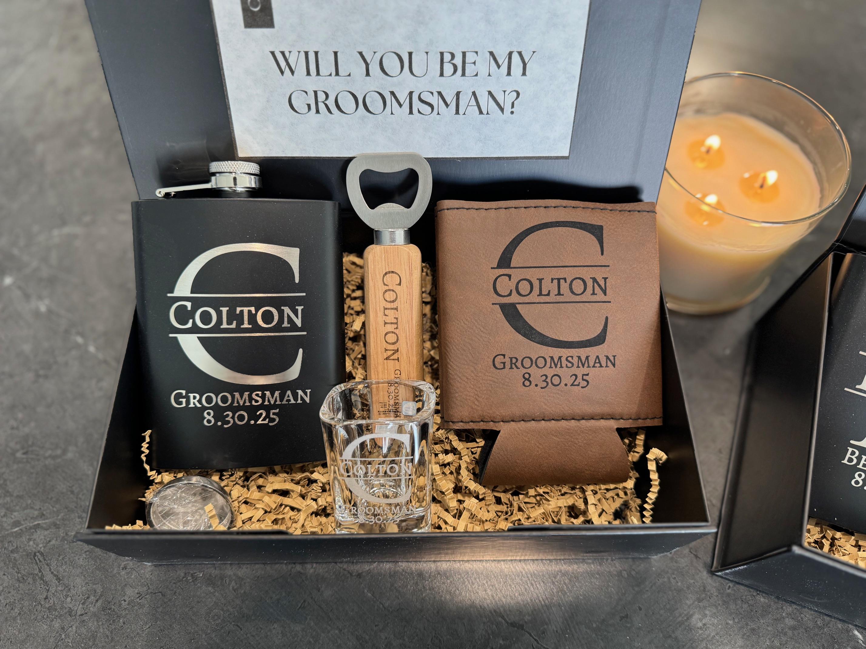 Groomsmen Proposal Box, Groomsmen Box, Groomsman Gift, Groomsmen Gifts ...