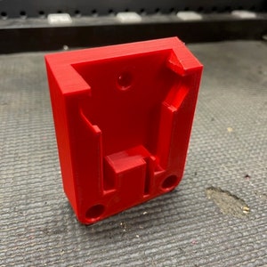 3D Printed Wall Mount Battery Holder-milwaukee M18 Battery Holder - Etsy