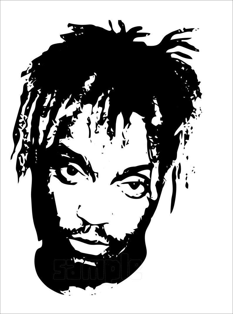 JUICE WRLD Svg Png Clip Art Silhouette Vector Download | Etsy