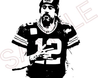 Aaron Rodgers Svg | Etsy