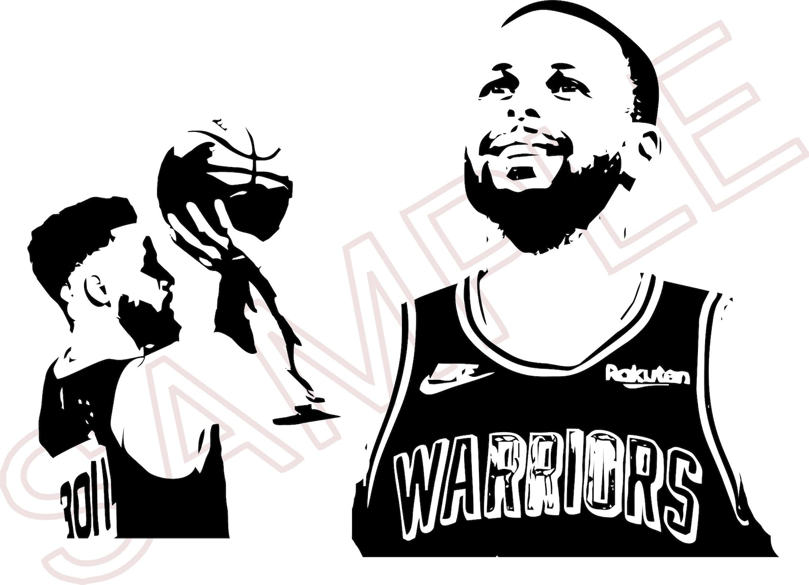 STEPH CURRY Svg Png Clip Art Silhouette Vector Download | Etsy