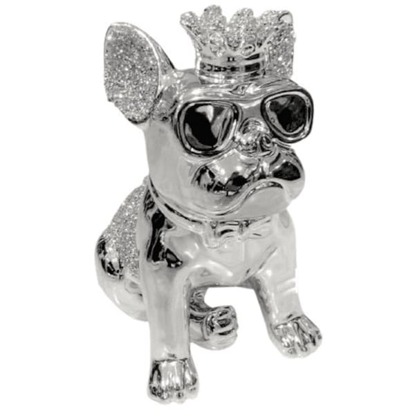 Silver Bull Sculpture - Etsy