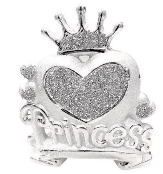 Beautiful Crushed Diamond Princess Silver King Queen Crystal - Etsy
