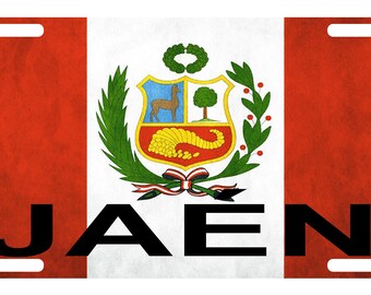 Peru License Plate - Etsy