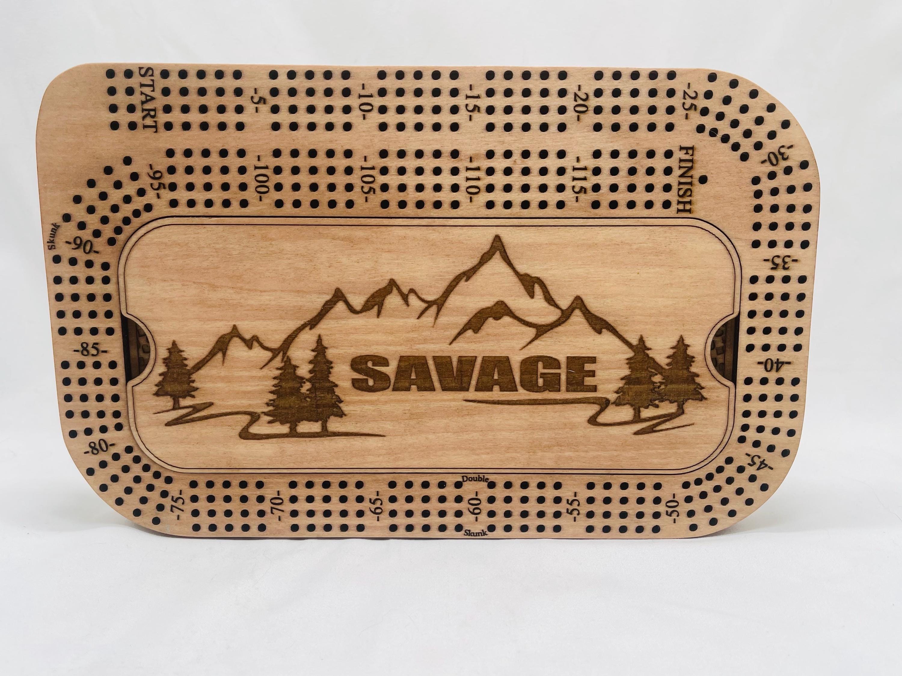 Personalized Cribbage Board - Etsy