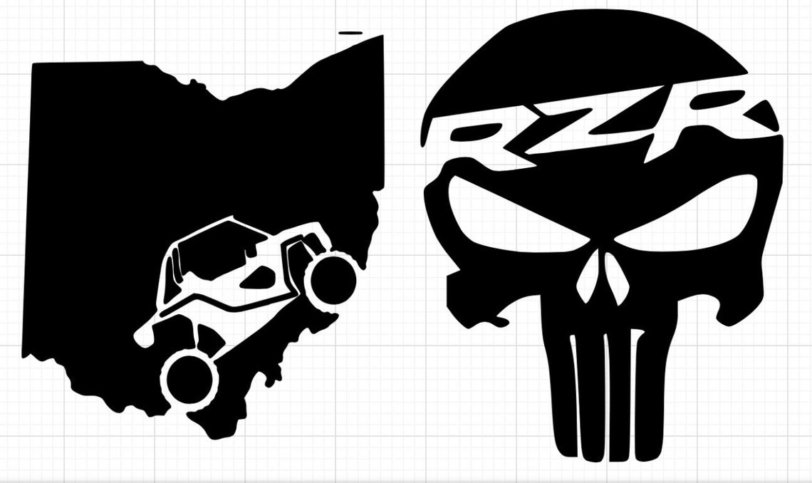 Polaris RZR Logo Stickers - Etsy