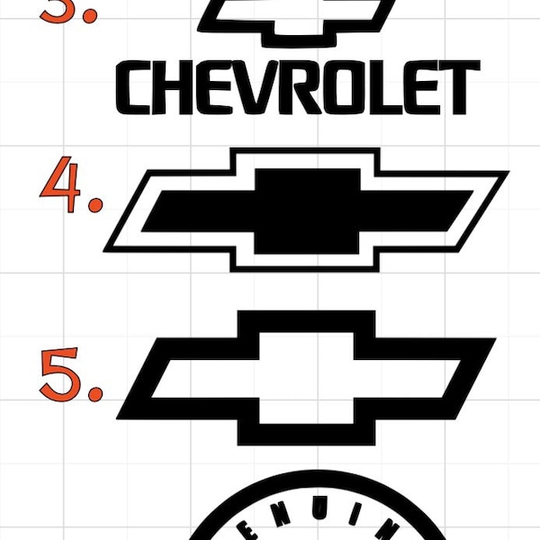 Chevy Logo - Etsy