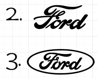 Ford Decal - Etsy