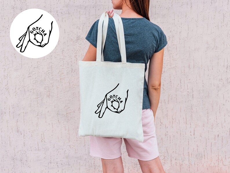 GOTCHA Hand Silhouette SVG File - Etsy