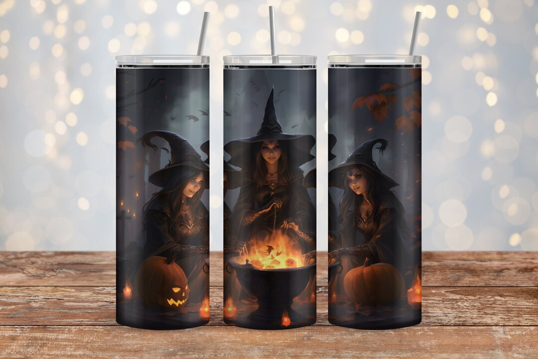 Chanting Witches / Spells / 20 Oz & 30 Oz Skinny Tumbler Sublimation ...