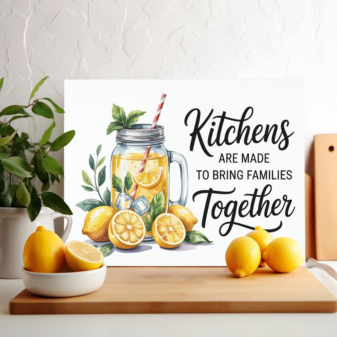 Kitchens Are Made PNG Sublimation Design, Bring Families Together ...