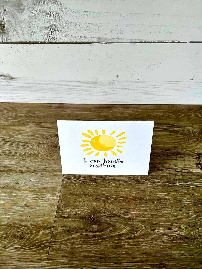 Kids Positive Cards Cards With Envelope Set Affirmation - Etsy