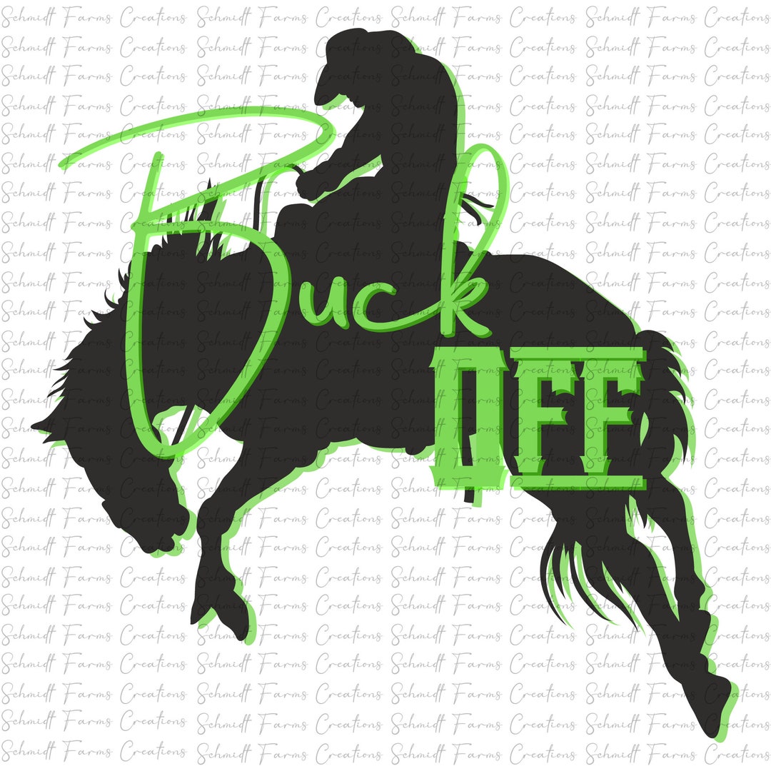 Buck Off, Rodeo, Cowboy, Bronc, PNG, Digital Download - Etsy