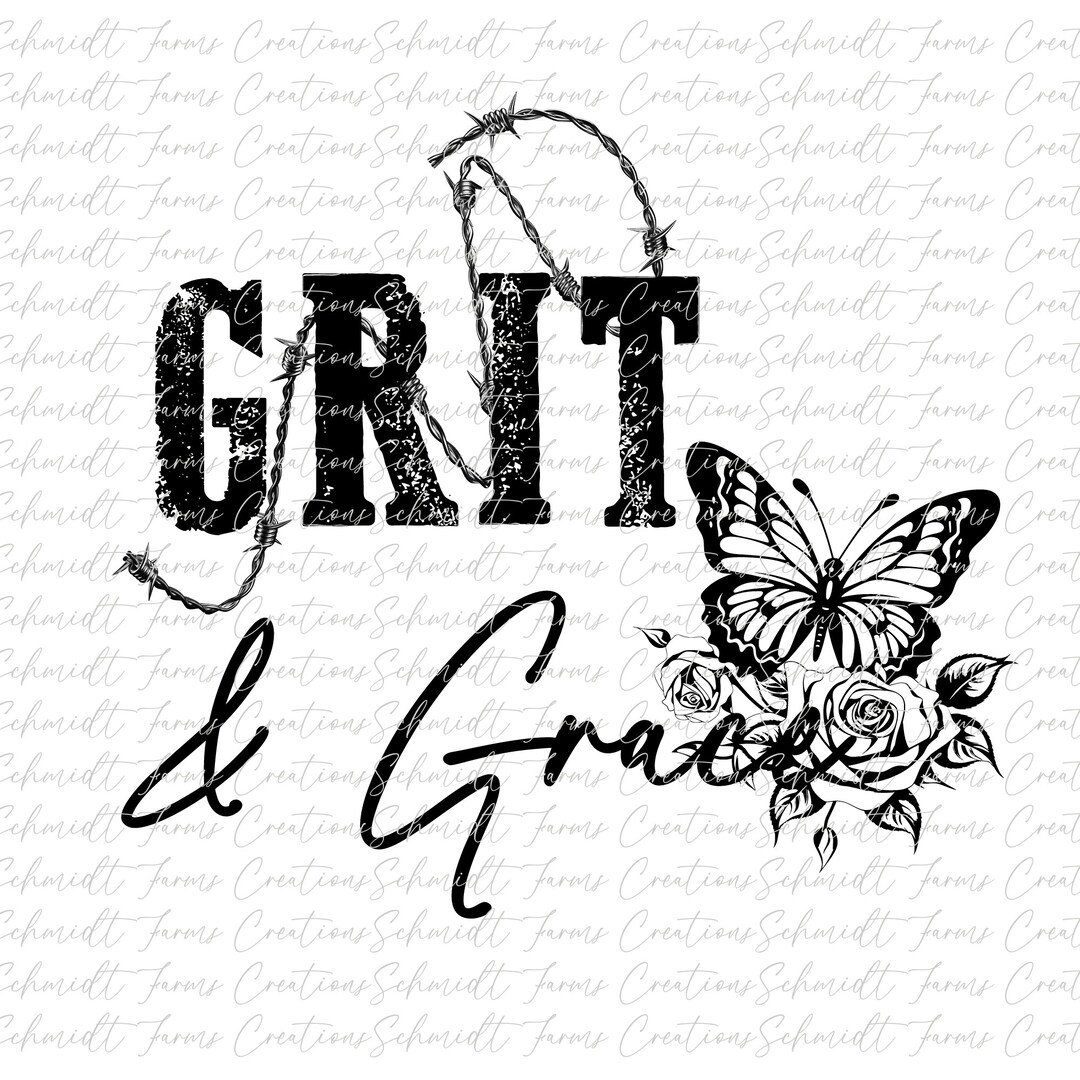 Grit & Grace, PNG, Digital Download, Western - Etsy