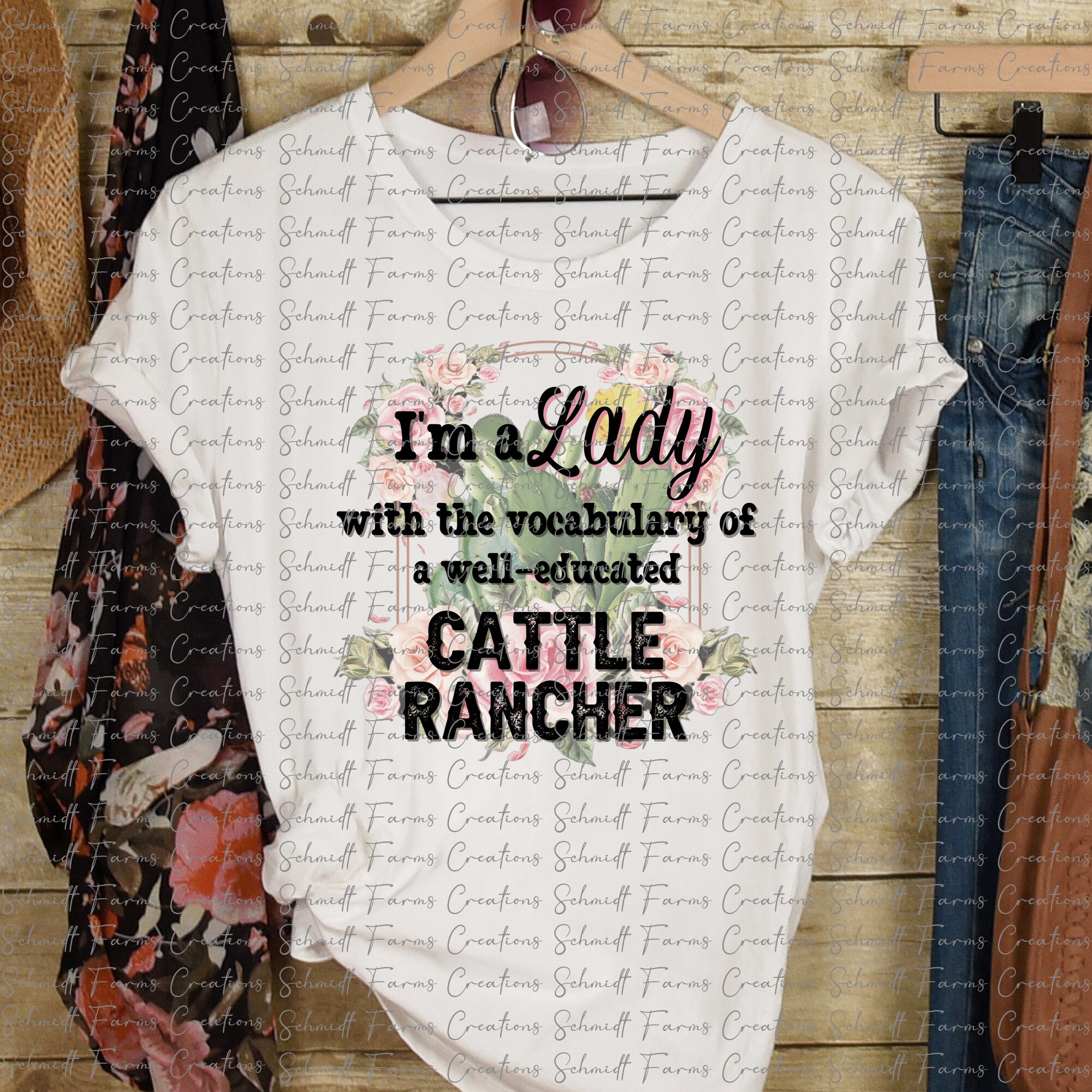 I'm a Lady With the Vocabulary of a Well-educated Cattle Rancher, PNG ...