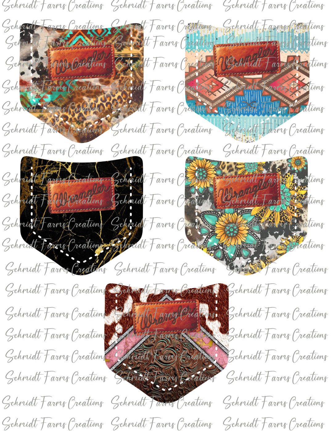 Freshie Pocket Cardstock, Made to Order, Jean Pocket Card Stock Cutouts ...