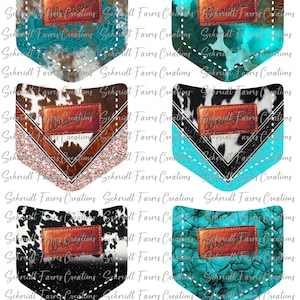 Freshie Pocket Cardstock, Made to Order, Jean Pocket Card Stock Cutouts ...