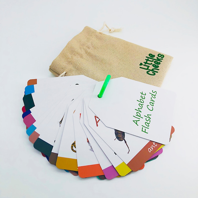 Alphabet Flash Cards, Flashcards, Alphabet, ABC Cards, Toy, Learning ...