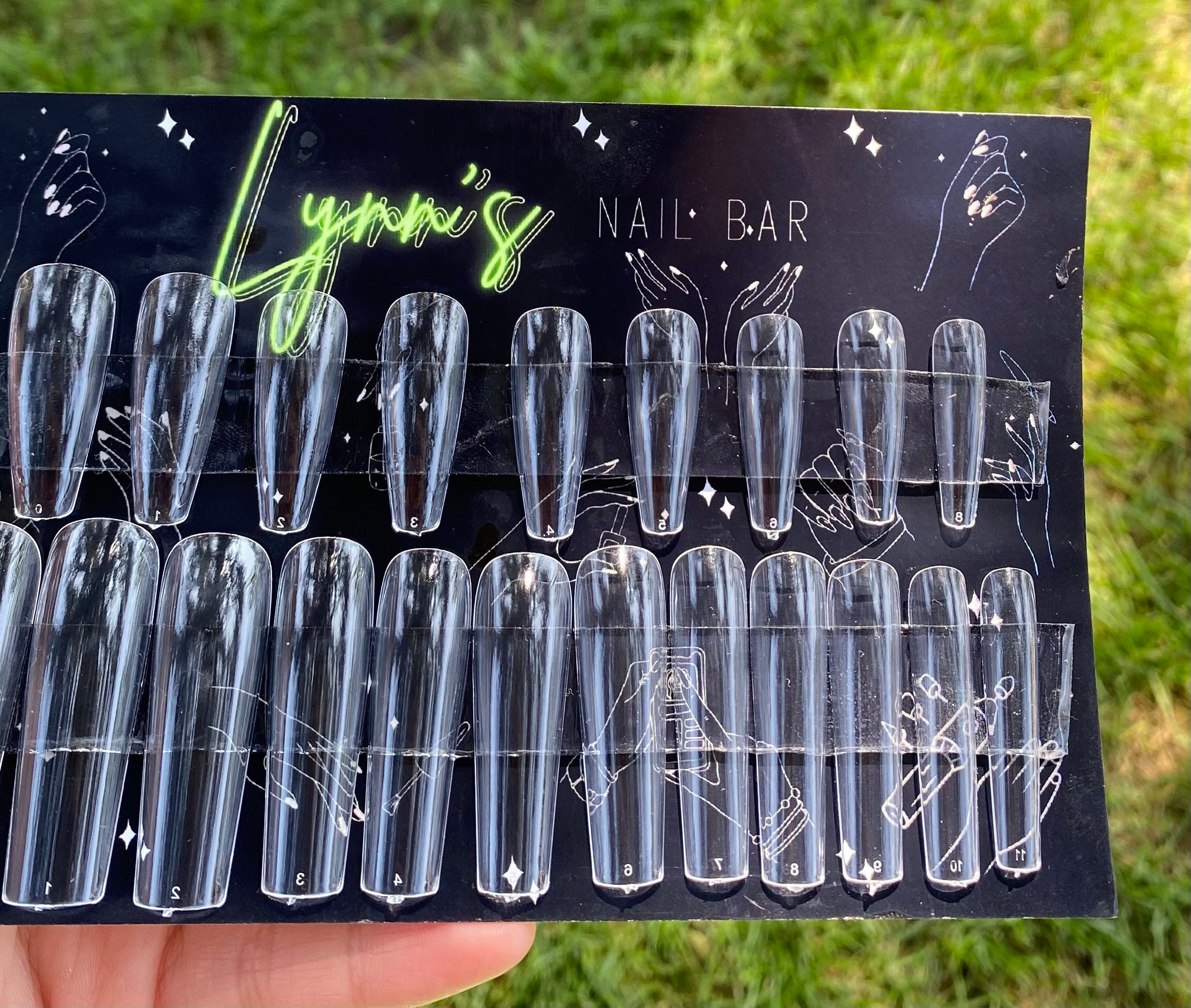 Nail Sizing Kits for Press Ons | Measuring Nail Kits | Press Ons - Etsy