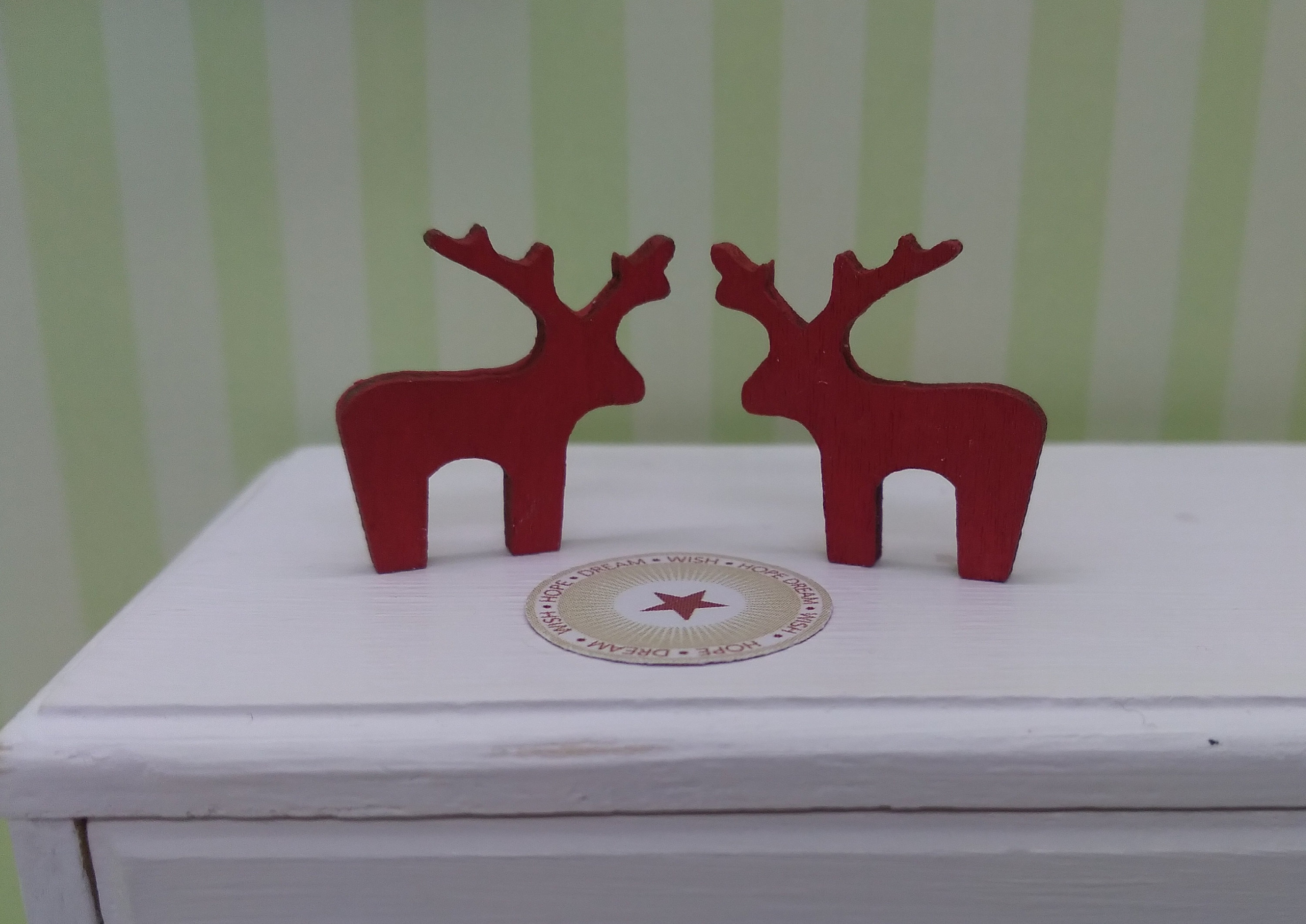Modern 1:12 Christmas Decoration Boxes With Wrapping Paper - Etsy