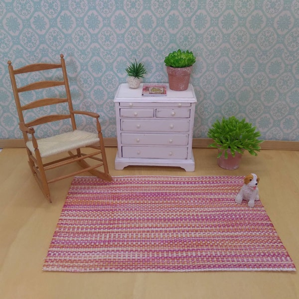 Pink Dollhouse Rug - Etsy