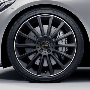 75mm Custom Wheel Center Caps Compatible With Mercedes Benz B66470207 ...