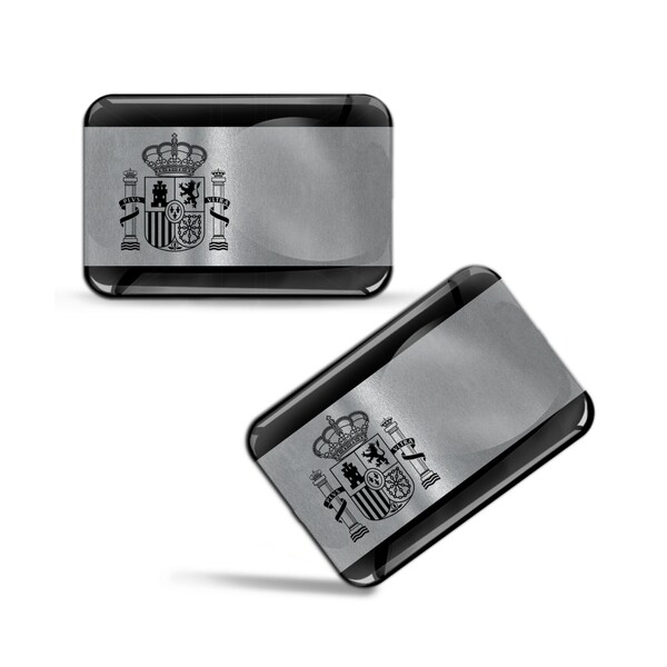 Spain Flag Car Decal - Etsy