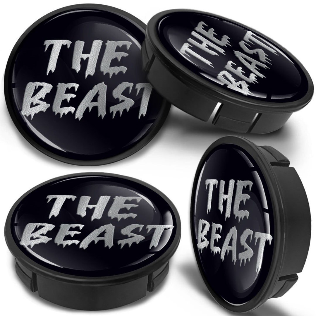 Wheel Center Caps Universal Custom Tuning Logo 60mm Beast - Etsy