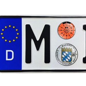 3D Gel Silikonharz Kuppel Aufkleber Auto Abzeichen Deutsche ...