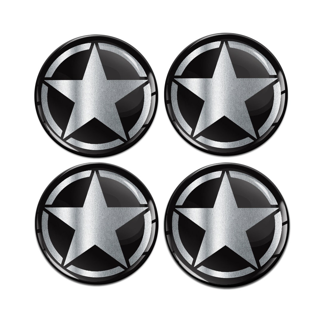 Wheel Center Caps Stickers Tuning Logo Star A 41 - Etsy Australia