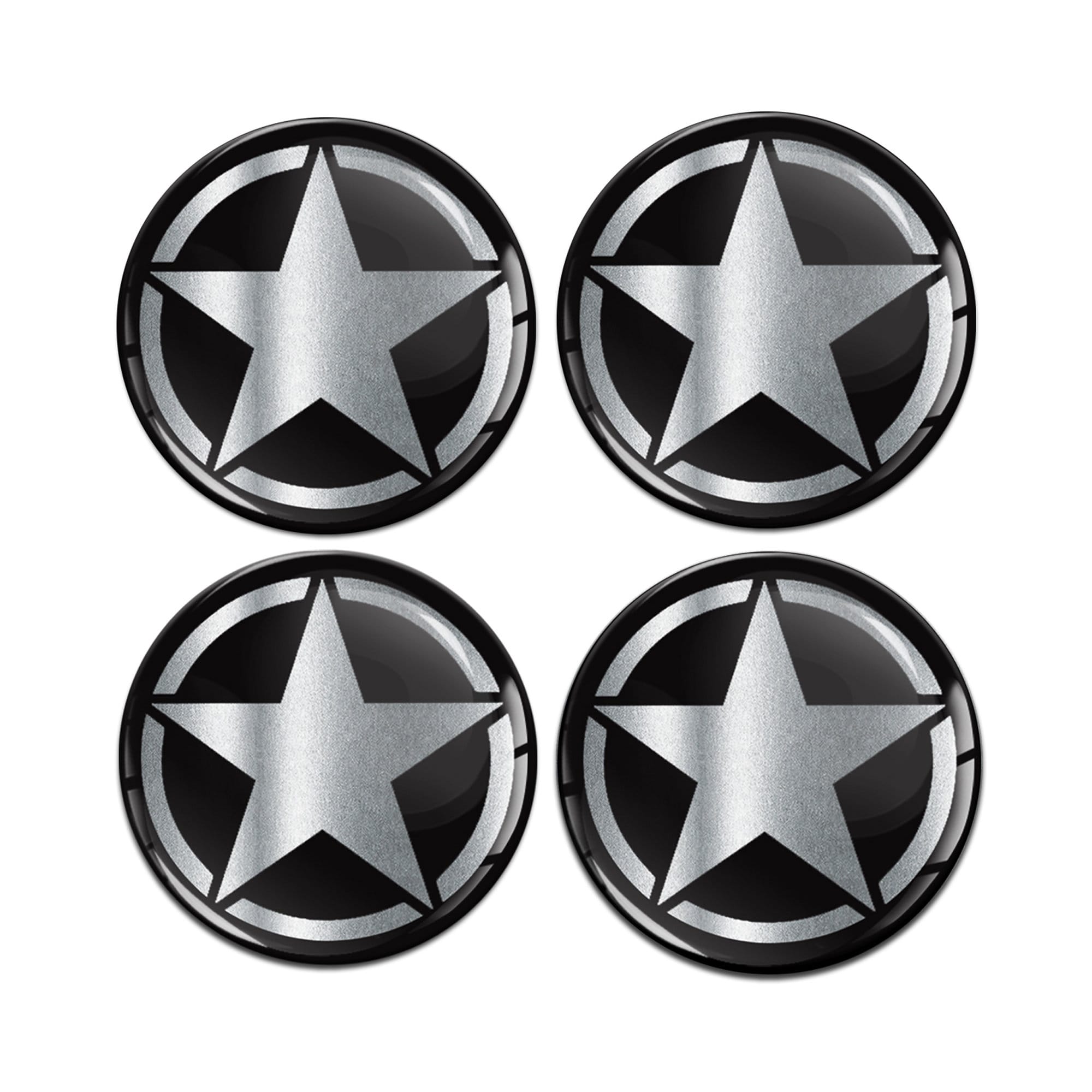 Wheel Center Caps Stickers Tuning Logo Star A 41 - Etsy Australia