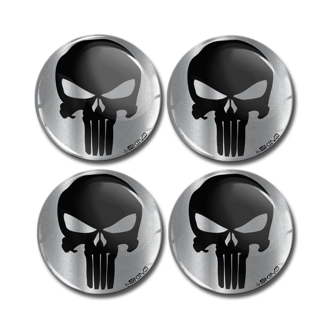 4 X 50mm, 55mm, 60mm, 65mm, 68mm, 70mm Silicone Stickers for Hub Caps ...