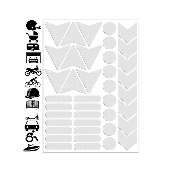 High Visibility Motorcycle Helmet Stickers - Etsy