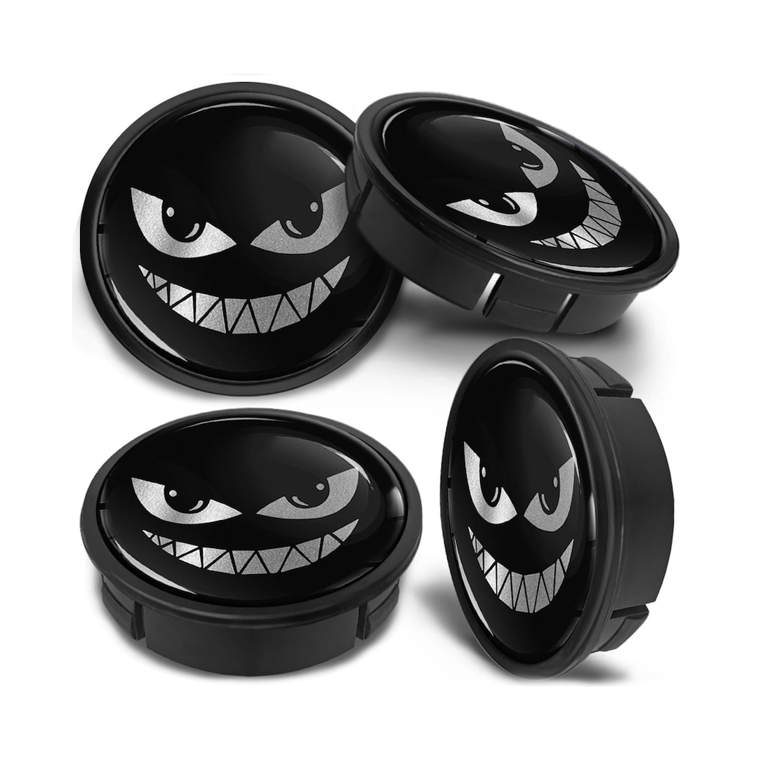 Wheel Center Caps Universal Custom Tuning Logo 60mm Smile - Etsy UK