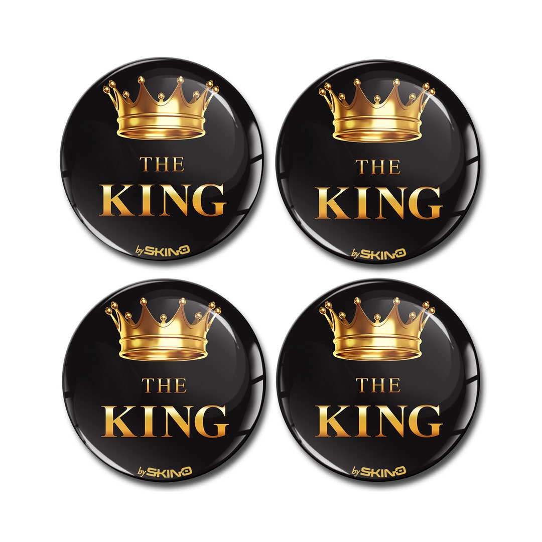 Wheel Center Caps Stickers Custom Tuning Logo King Crown A 48 - Etsy