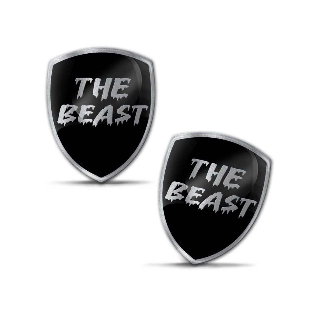 2 X 3D Gel Stickers Beast Decal Emblem Car Motorcycle Helmet - Etsy UK