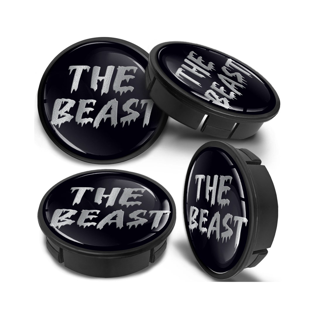 Wheel Center Caps Universal Custom Tuning Logo 60mm Beast - Etsy